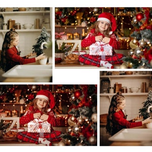 10 Gingerbread Xmas Photoshop Actions and ACR Presets, Warm Christmas ...
