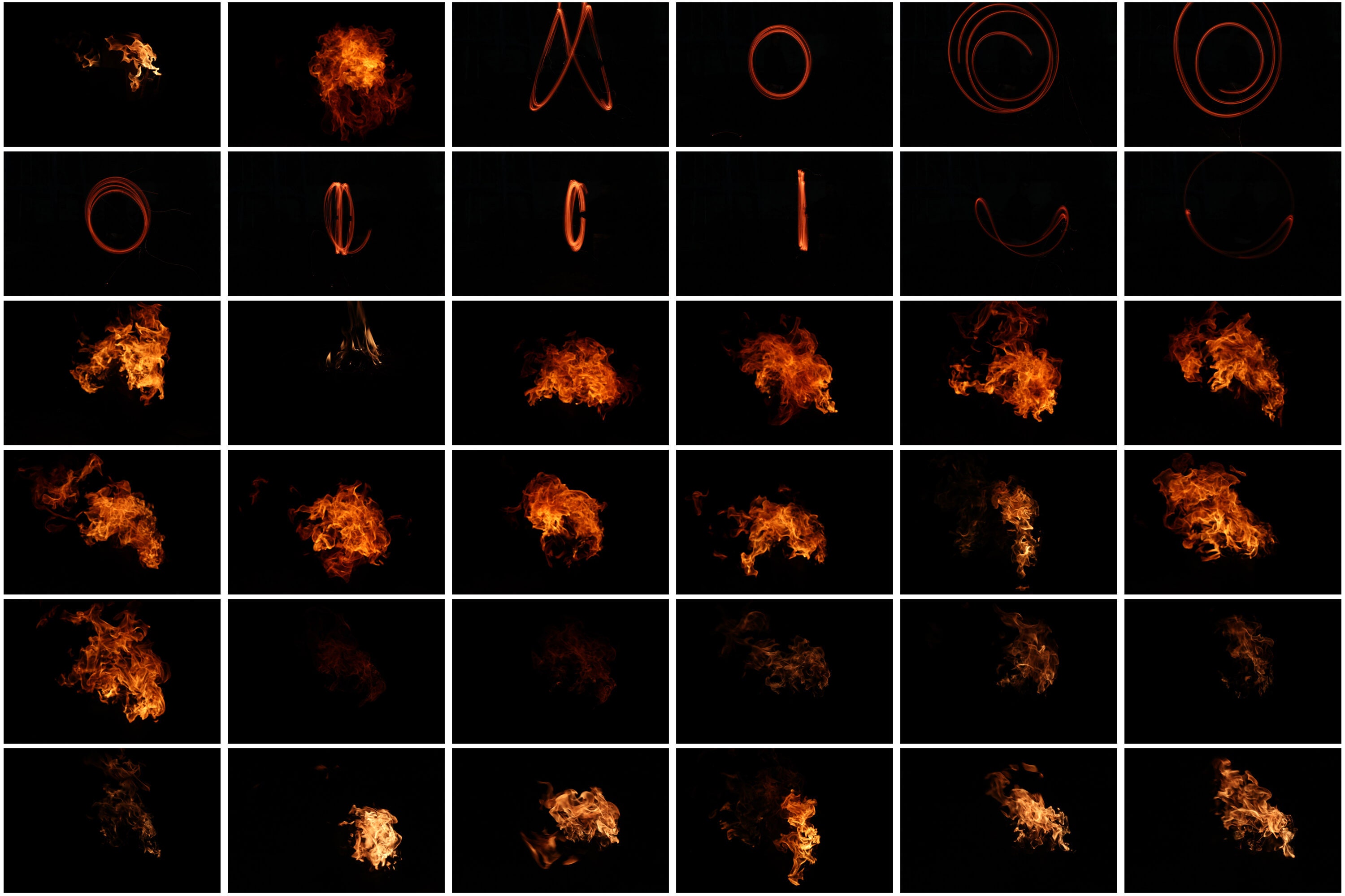 110 Fire and Spark Overlays Flame Photoshop Overlay | Etsy