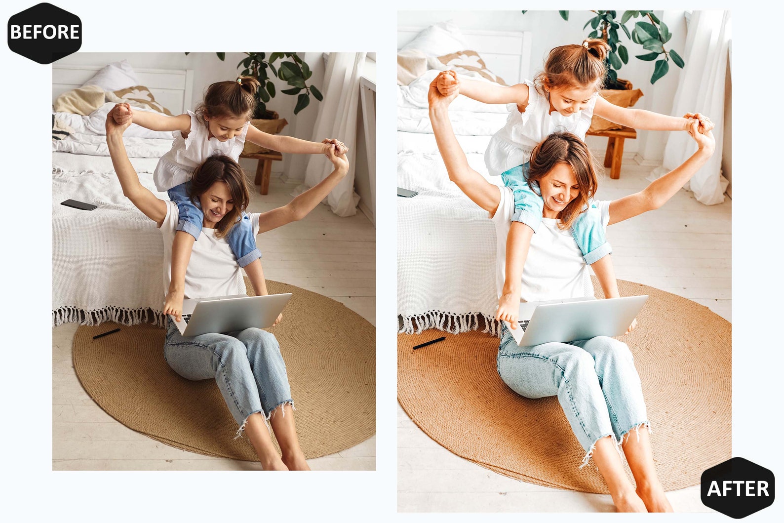 10 Indoor Magic Photoshop Actions and ACR Presets Bright - Etsy