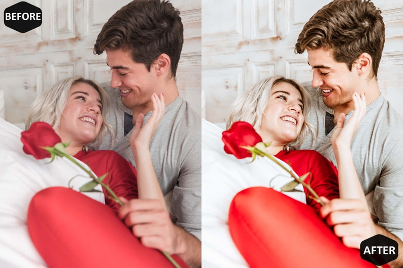 Lover Kiss Photoshop Actions and ACR Presets Romance - Etsy