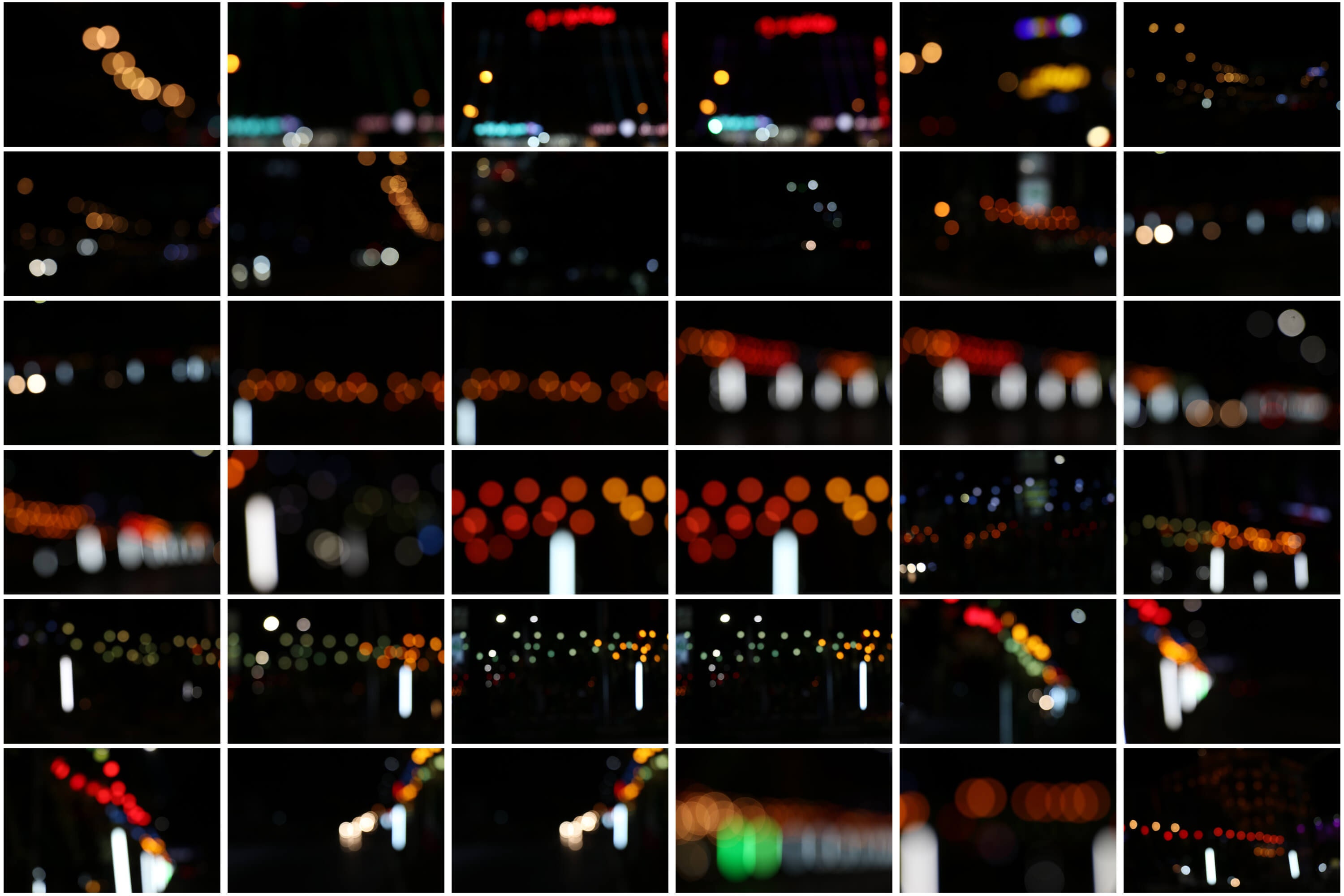 110 Streetable Bokeh Light Overlays Urban flashy lights | Etsy