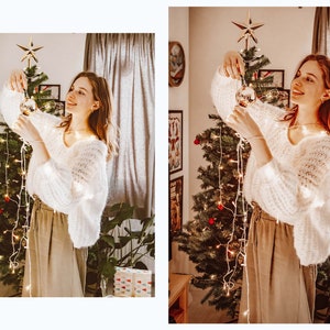 10 Gingerbread Xmas Photoshop Actions and ACR Presets, Warm Christmas ...