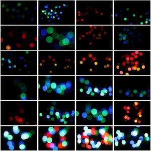 110 Colorful Bokeh Light Overlays, Flashy Lights Photoshop Overlay ...