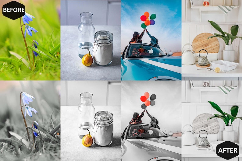 08 Focus in Color Mobile & Desktop Lightroom Presets | Etsy