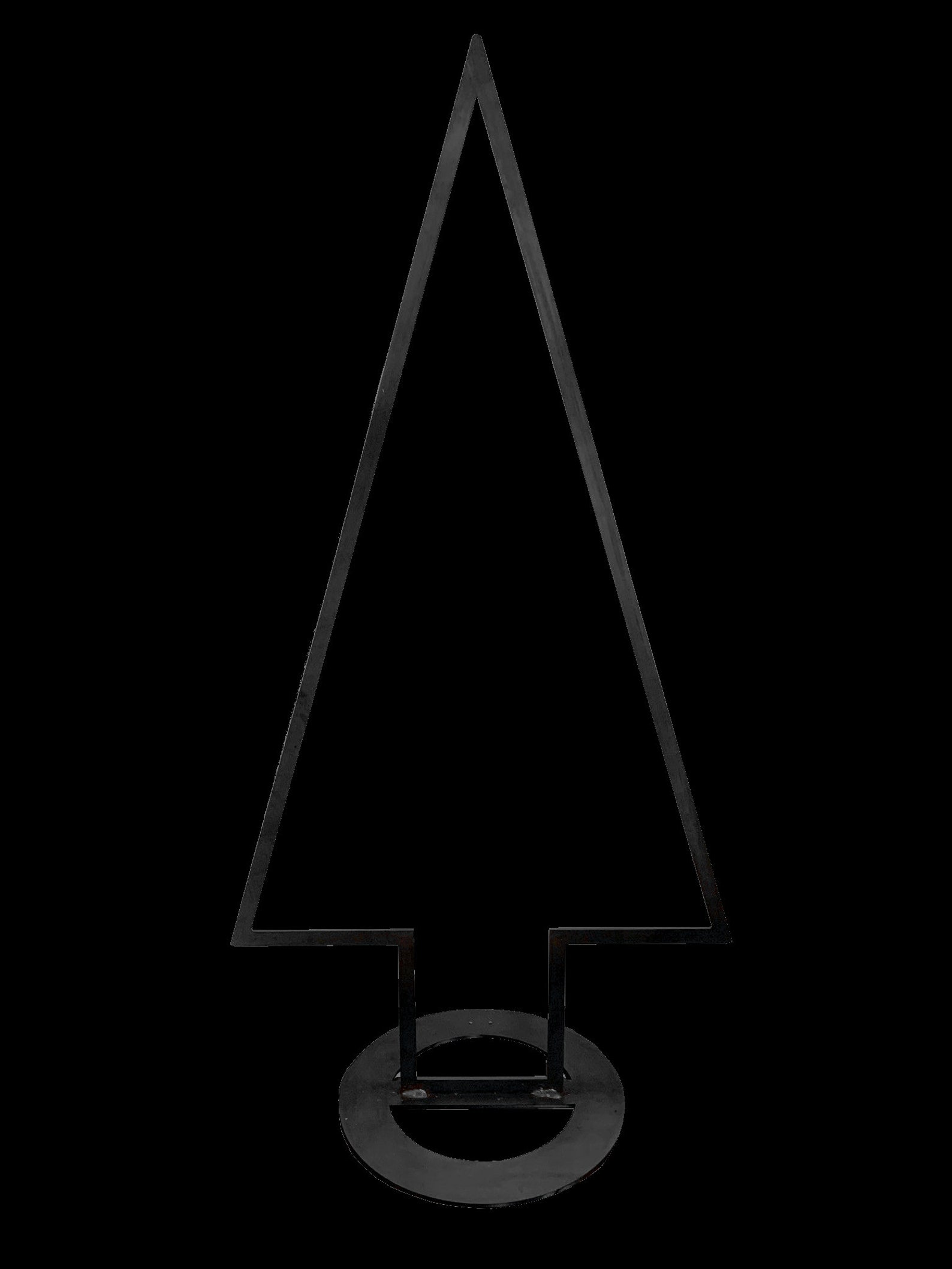 Christmas Tree Modern Metal Abstract Industrial 4FT Alternative ...