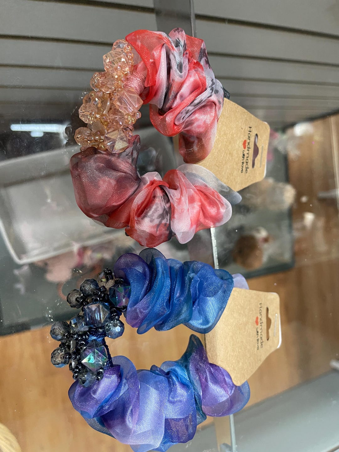 Beaded Scrunchie - Etsy