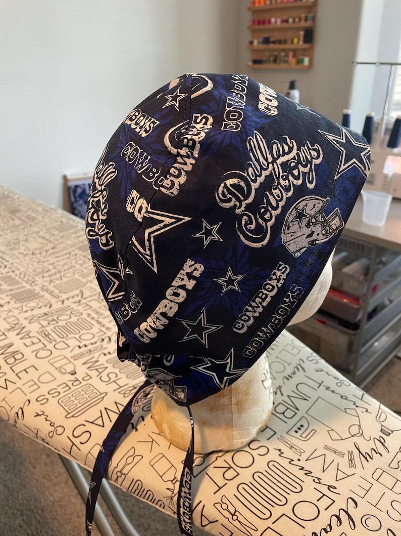Dallas Cowboy Scrub Hat - Etsy
