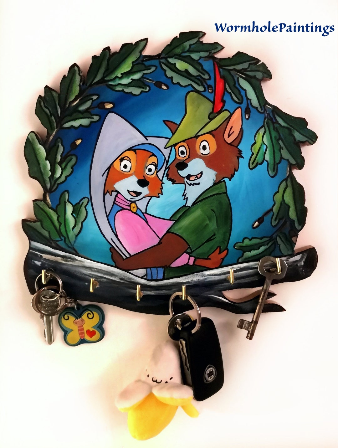 Robin Hood Key Holder - Etsy