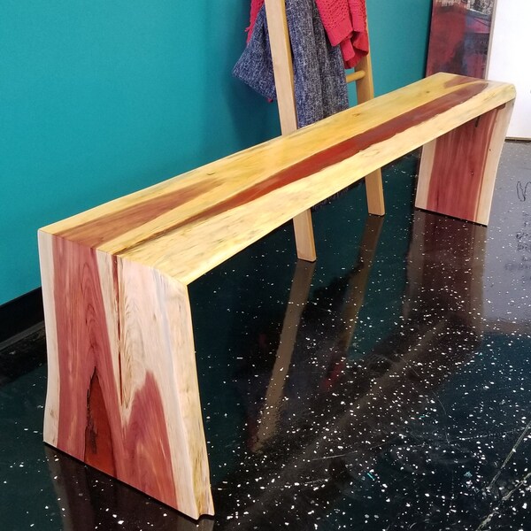Cedar Bench - Etsy