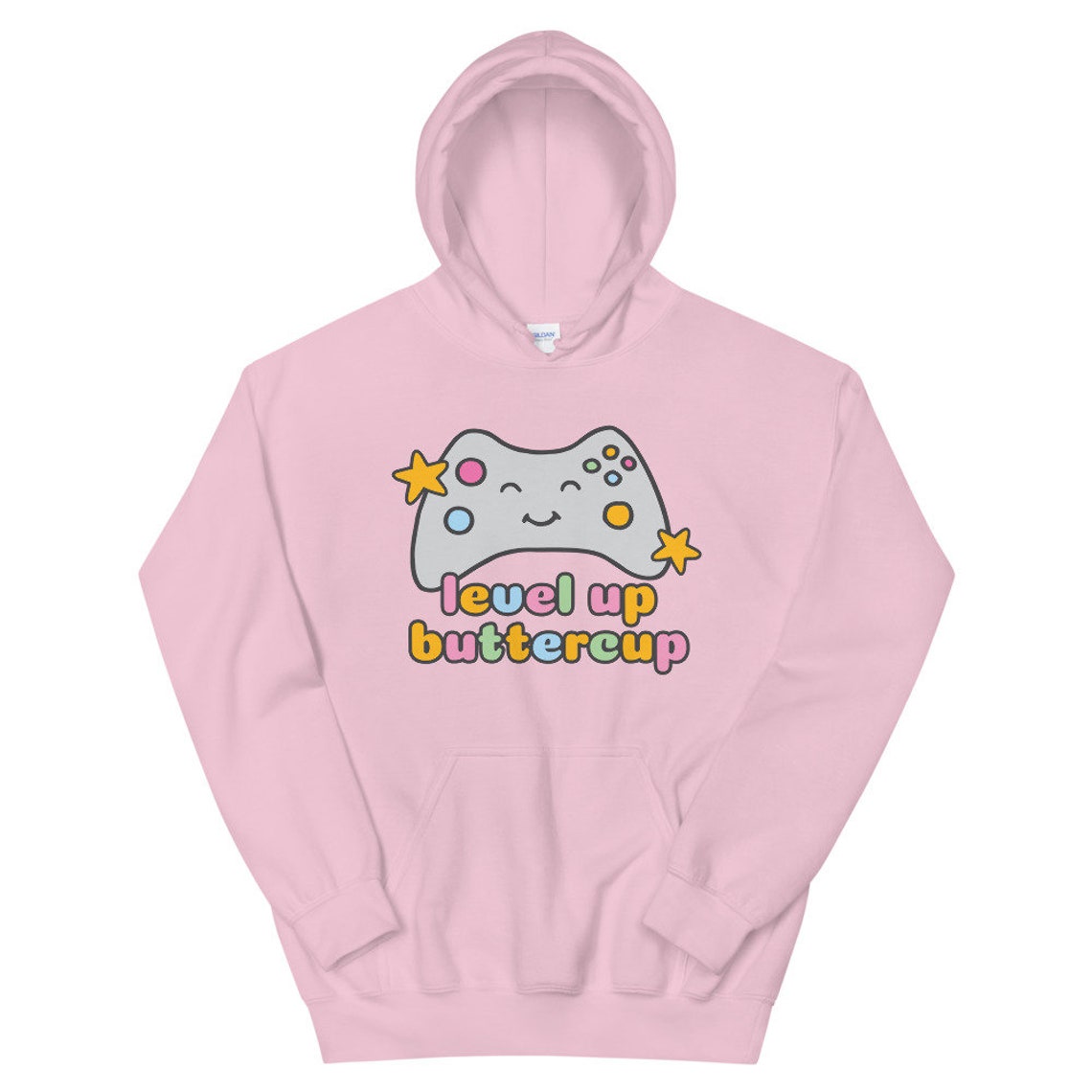 Cute Kawaii Girl Gamer Level up Buttercup Kawaii Hoodie - Etsy