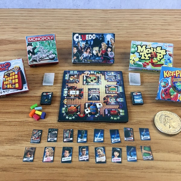 Mini Board Games - Etsy