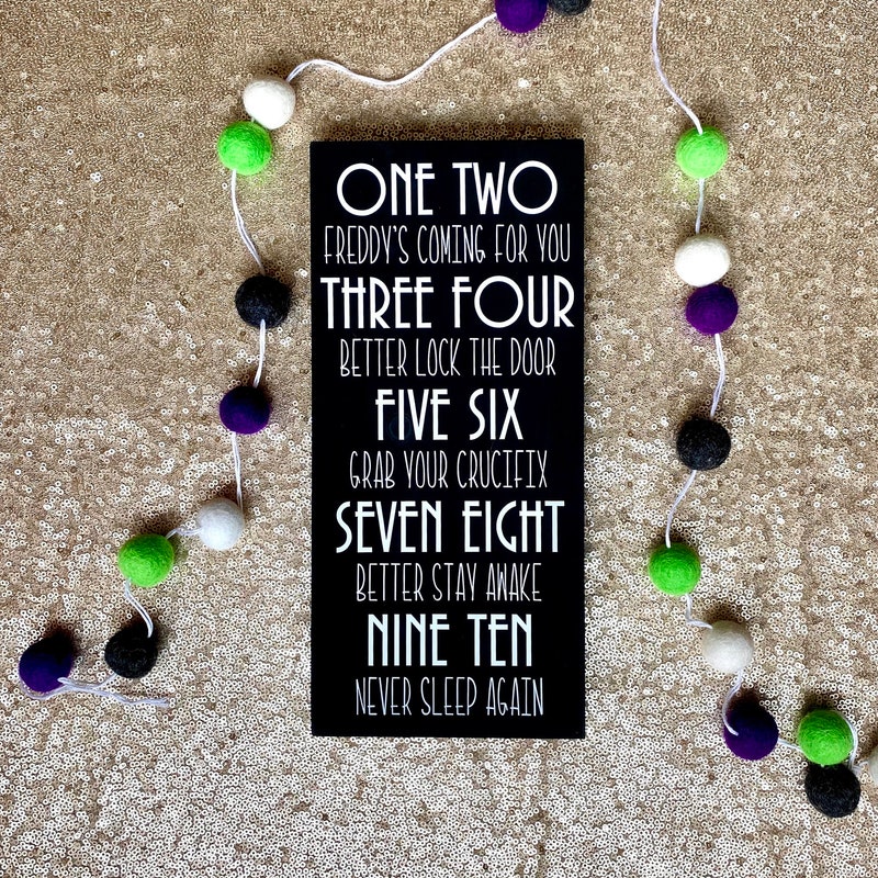 Nightmare Banner - Etsy