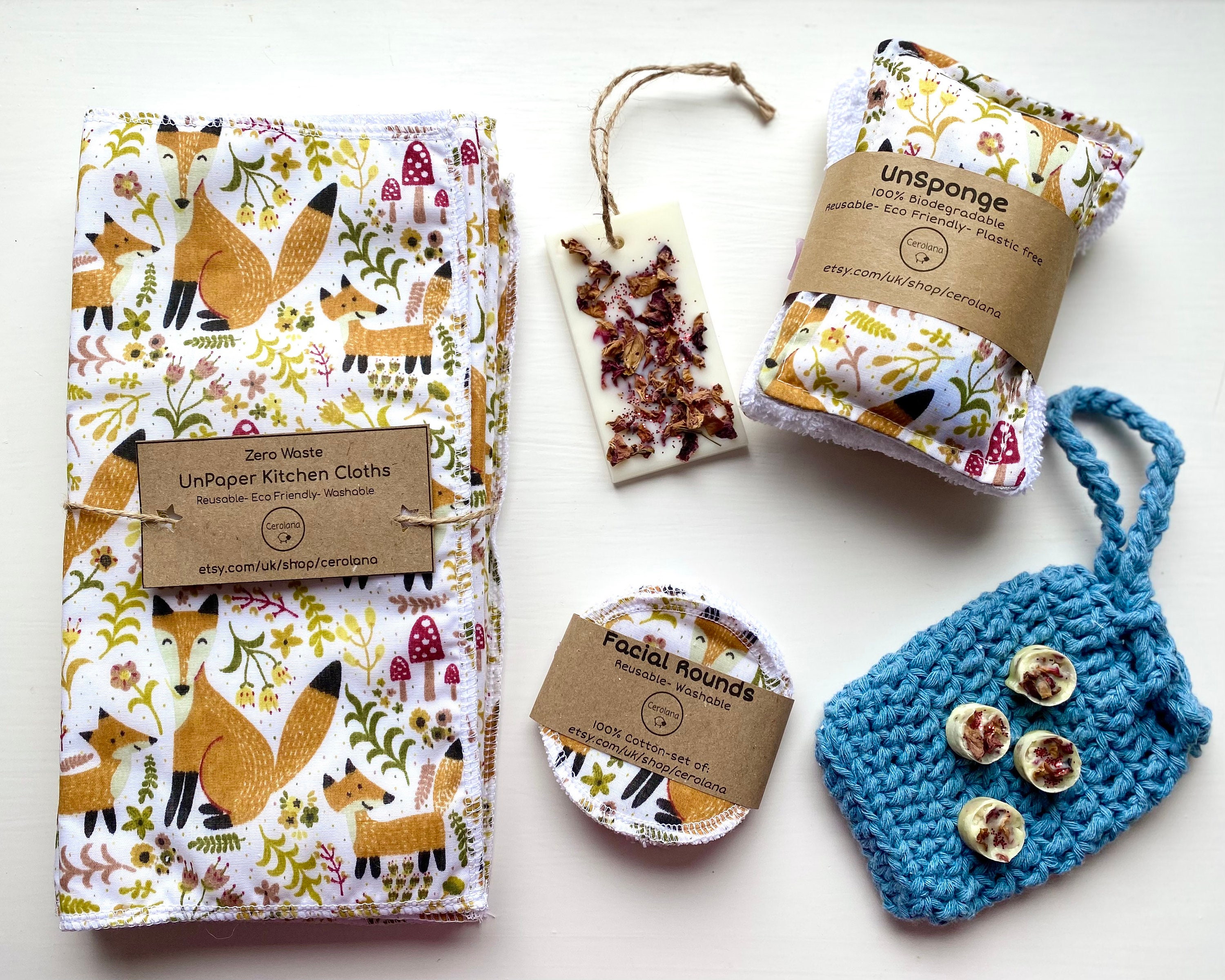 Eco Friendly Reusable Set Zero Waste Kit Plastic Free Gift - Etsy UK