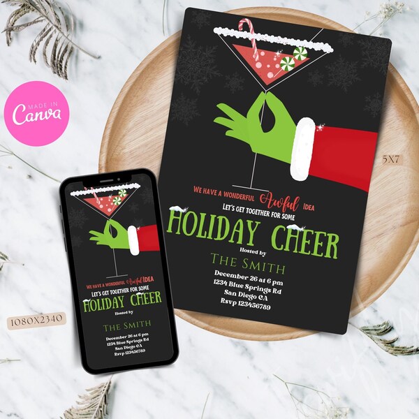 Funny Holiday Party Invitations - Etsy