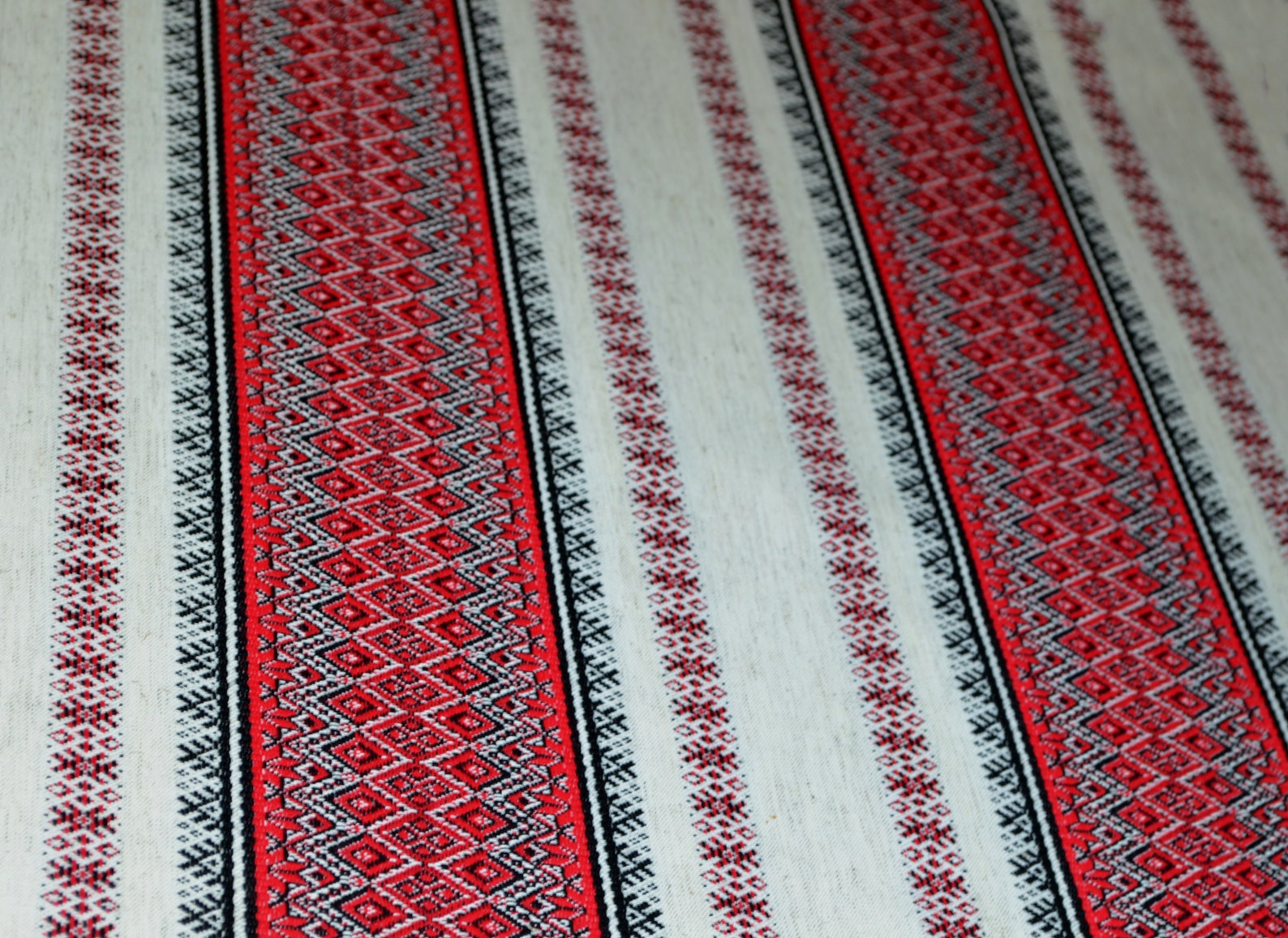 Ukrainian Embroidery Tablecloth, Ethnic Farmhouse Decor - Etsy