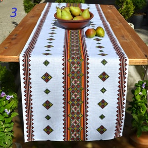 Ukrainian Table Runner Handmade Embroidery Print - Etsy