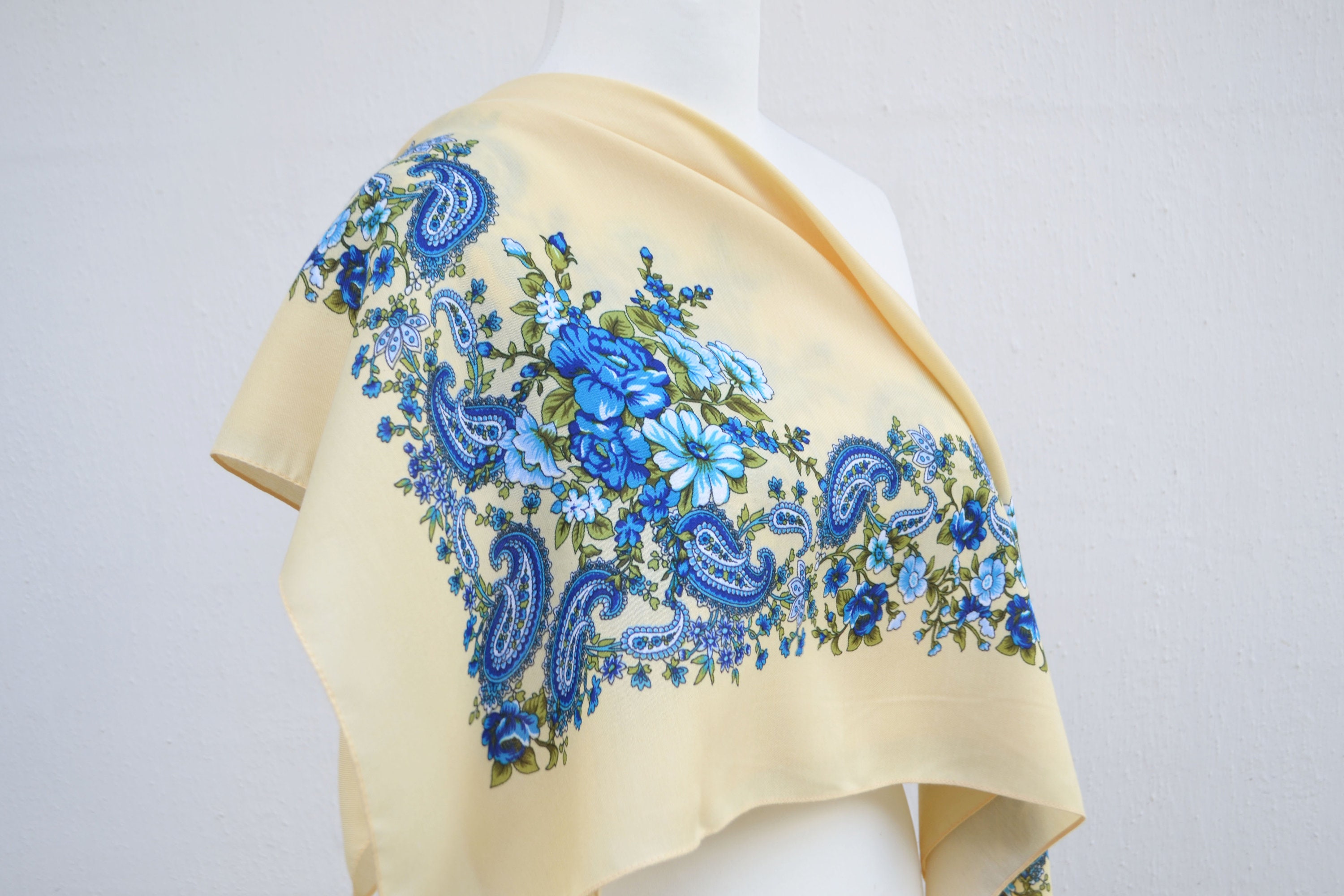 Ukrainian Scarves Slavic Head Scarves Babushka Scarf - Etsy