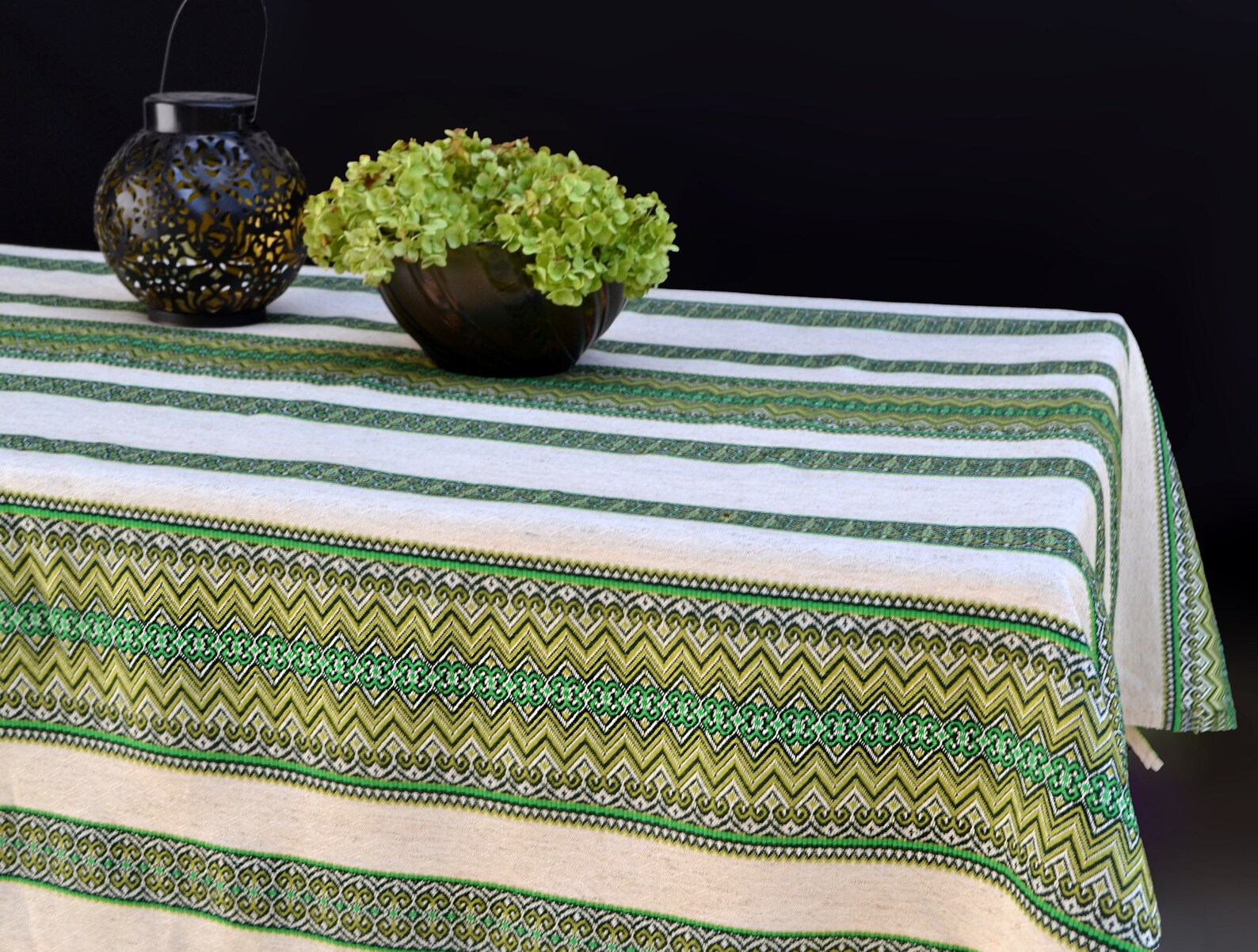 Embroidered Tablecloth Ukrainian Ethnic Tablecloth Farmhouse - Etsy