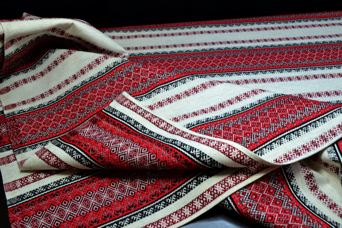 Ukrainian Embroidery Tablecloth Ethnic Tablecloth Farmhouse | Etsy