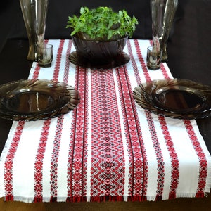 Ukrainian Table Runner Handmade Made in Ukraine - Etsy