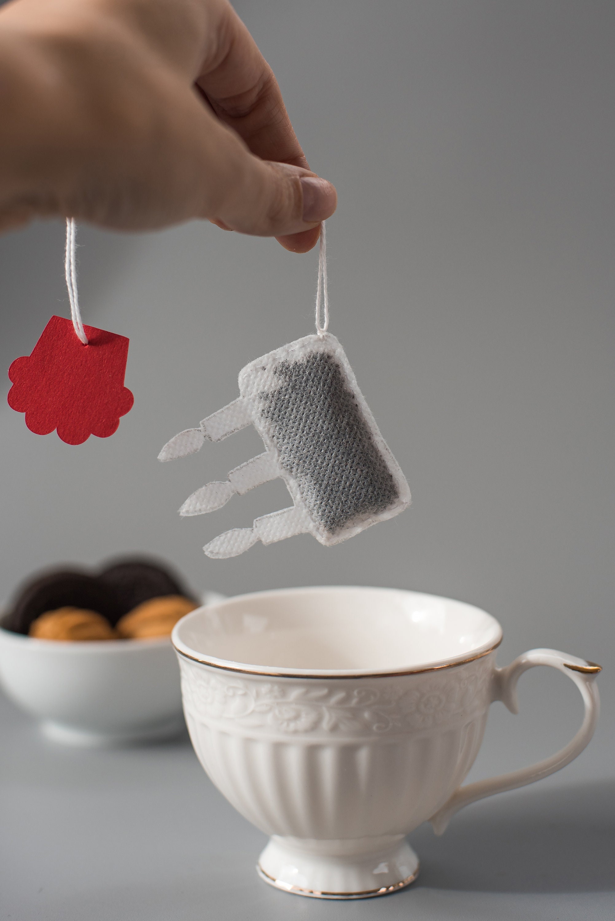 Cake Tea Bags Shaped 5 Pieces Birthday Gift for Tea Lovers - Etsy