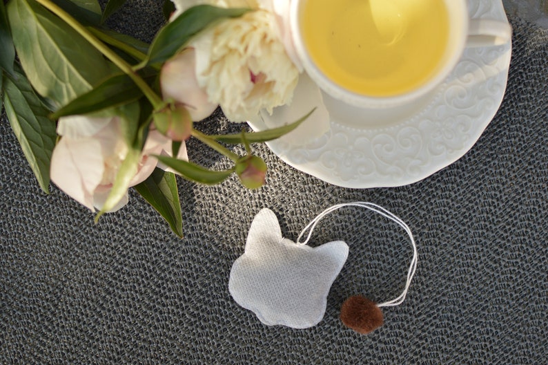 Cat Shaped Tea Bag 5 Peaces Cat Lover Cat Gift Tea Lover Gift - Etsy