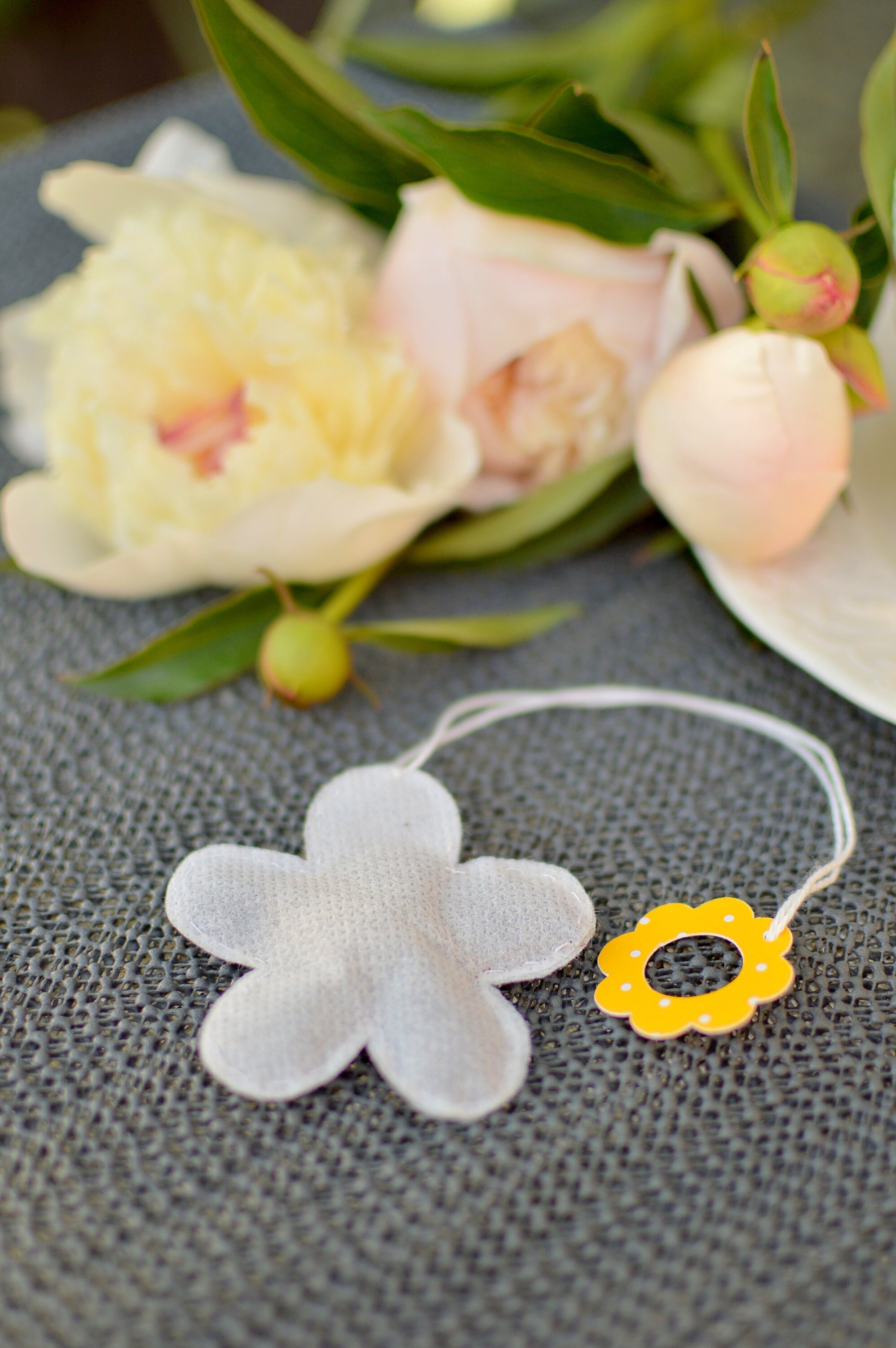 Tea Bags Flower Shaped 5 pieces Wedding Birthday Mothers day | Etsy