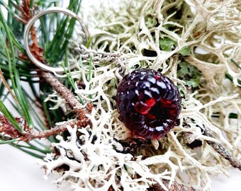 Raspberry Keychain - Etsy