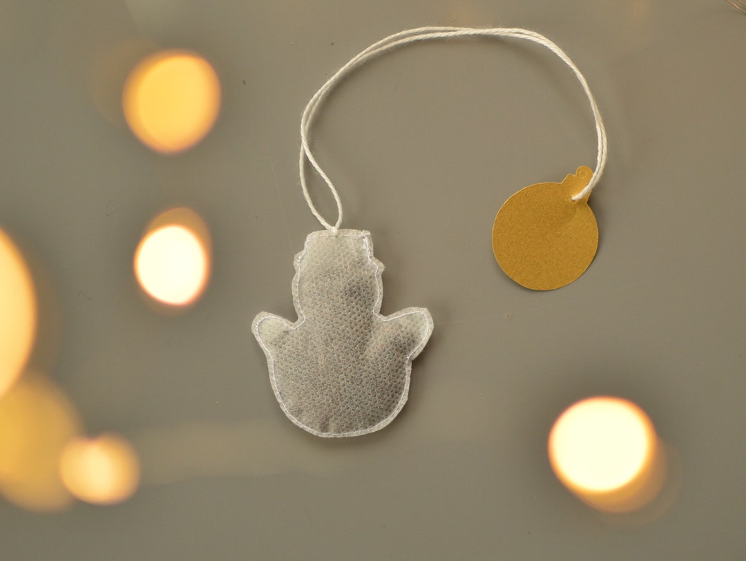 Snowman Shaped Tea Bags 5 Pieces an Angel Shaped Tea Bag Angel Wings ...