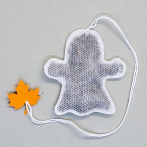 Ghost Tea Bags Set of 5 – Spooky Ghost Shaped Tea Sachets – Halloween ...