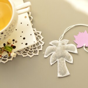 Palm Tree Tea Bags 5 Pieces Summer is Magic Tropical Beach Palm Tree ...