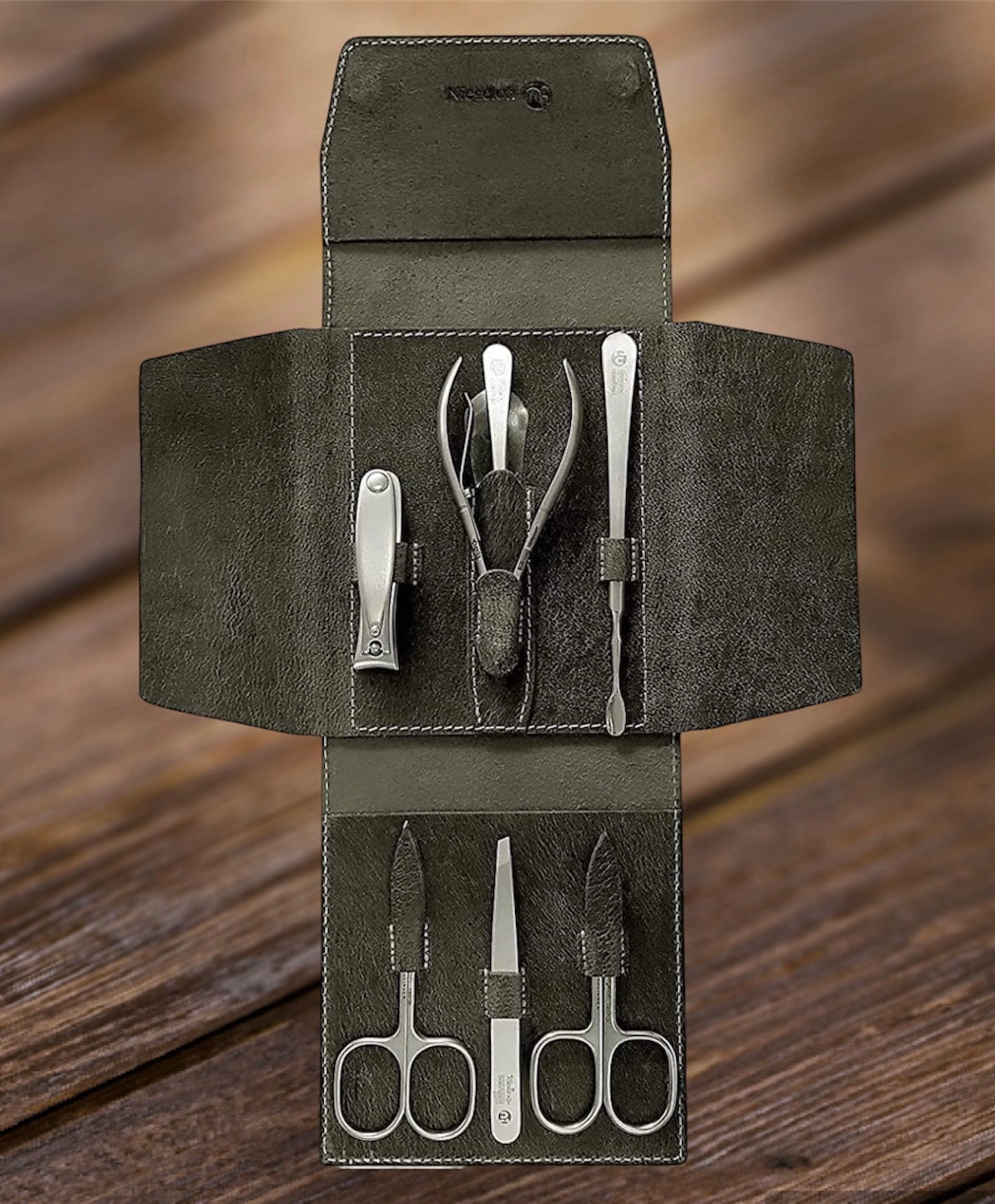 Niegeloh 7 Pcs XL Premium Topinox Stainless Steel German Manicure Set ...