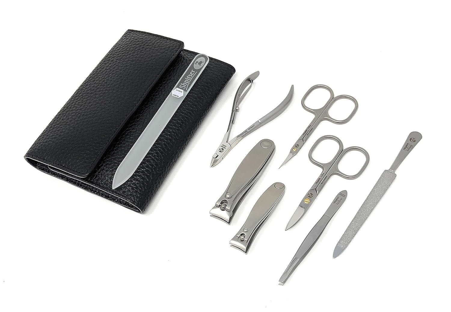 Niegeloh Solingen 7 Pcs Stainless Steel German Men Manicure XL Set in ...