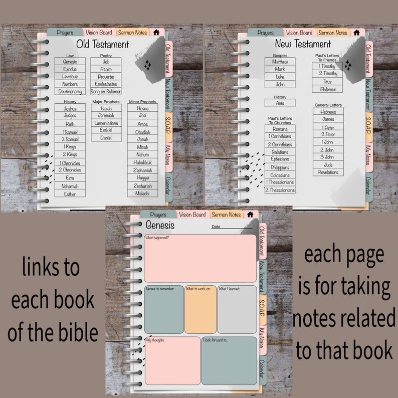 Digital Bible Journal / Prayer Journal, Goodnotes, Digital Journal ...