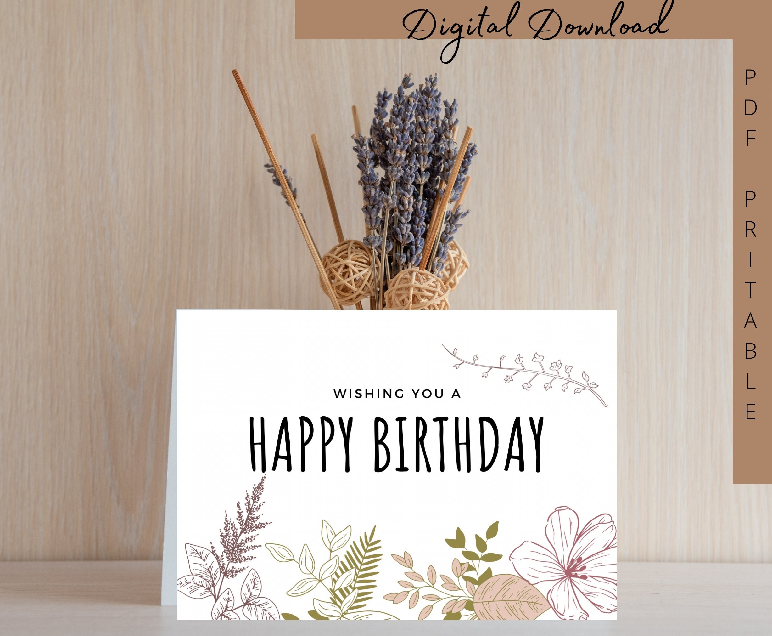 Greeting Card Happy Birthday