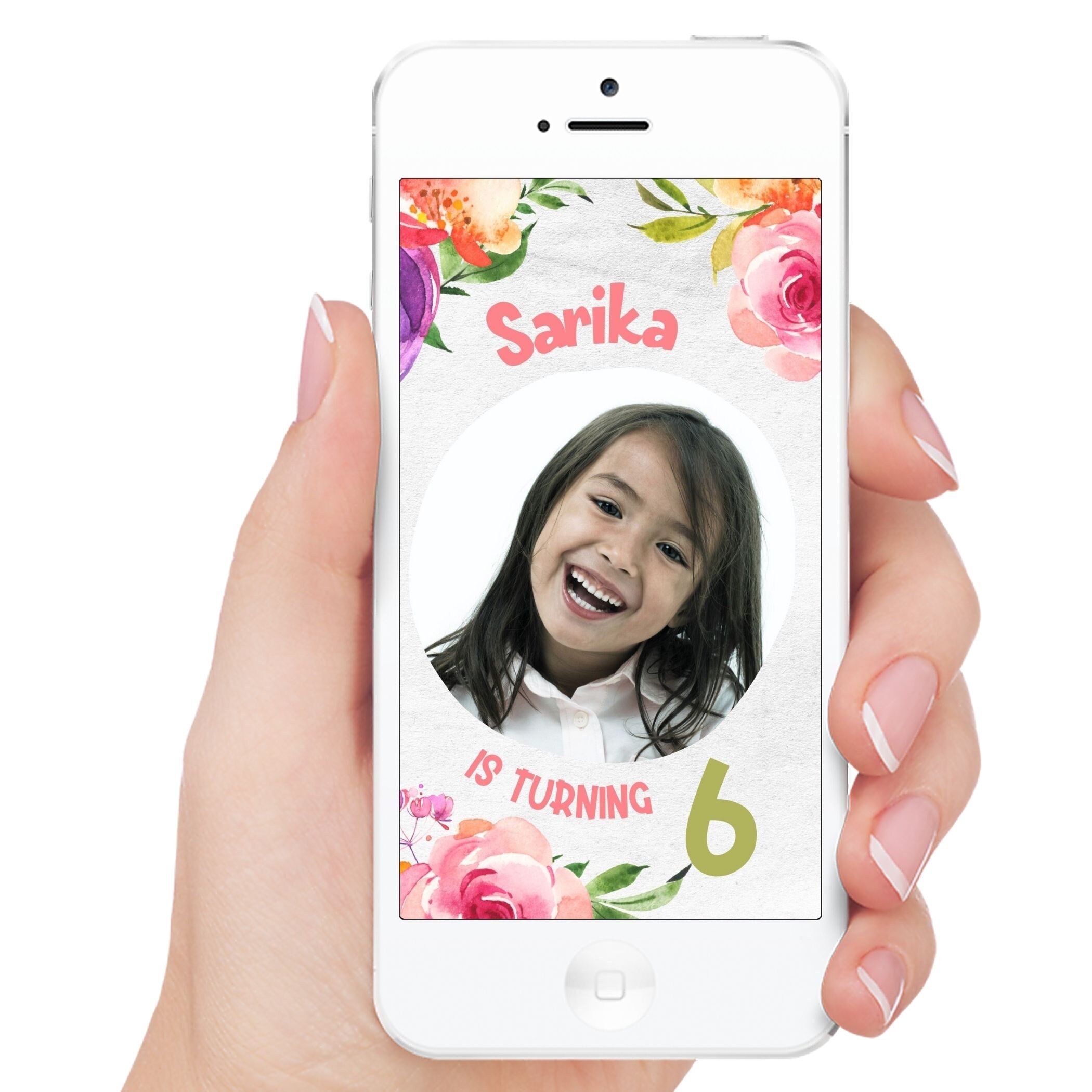 Spa Day Invitation, Brunette Spa Girl, Editable Digital Video ...