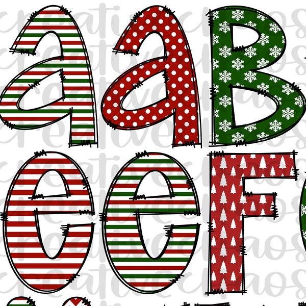 Christmas Doodle - Etsy