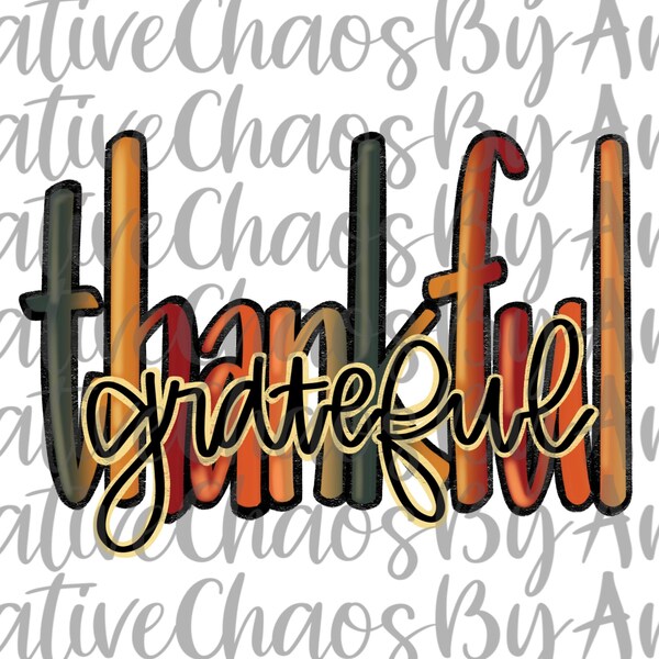 Thankful Art - Etsy