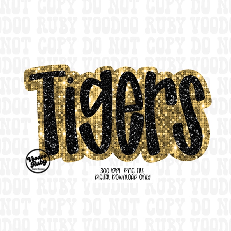 Tiger Sequin Patch - Etsy