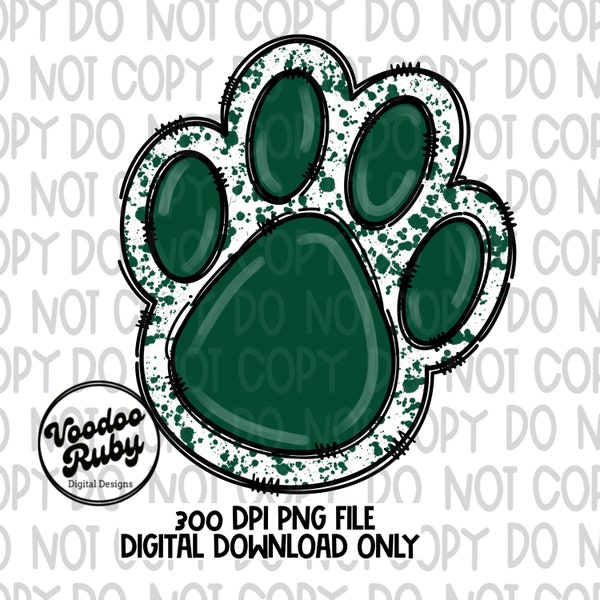 Green Paw - Etsy