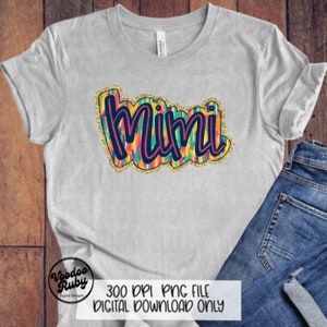 Glitter Mimi PNG Design, Sublimation Hand Drawn Digital Design ...