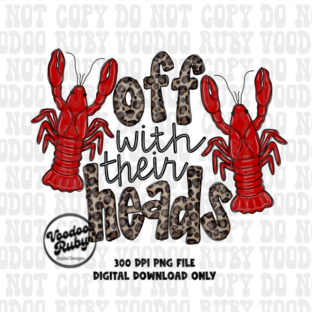 Louisiana Crawfish PNG Design Sublimation Hand Drawn Digital Download ...