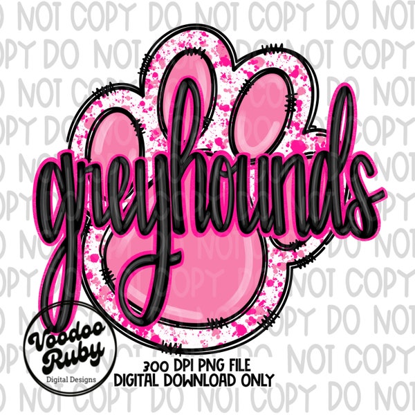 Greyhound Art - Etsy