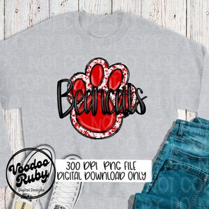 Bearcats PNG Design Hand Drawn Digital Download Football PNG - Etsy