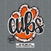Cubs Paw PNG: Hand Drawn Football Design (digital Download) - Etsy