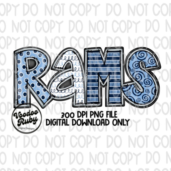 Rams Clip Art - Etsy