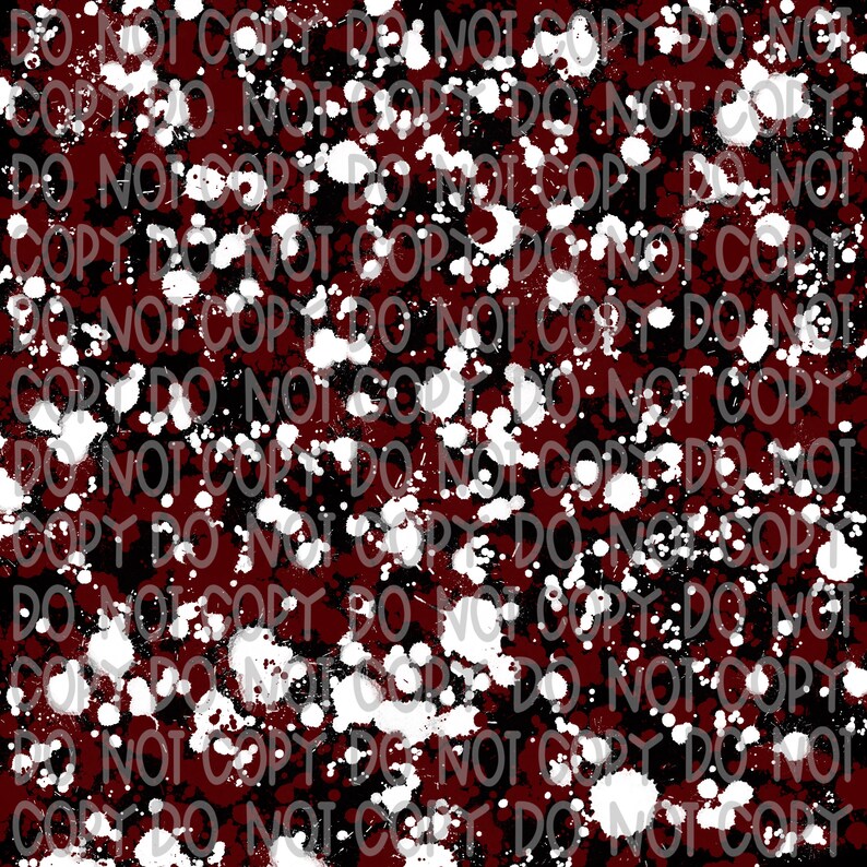 Maroon & White Splatter PNG: Digital Paper Bundle (digital Download) - Etsy