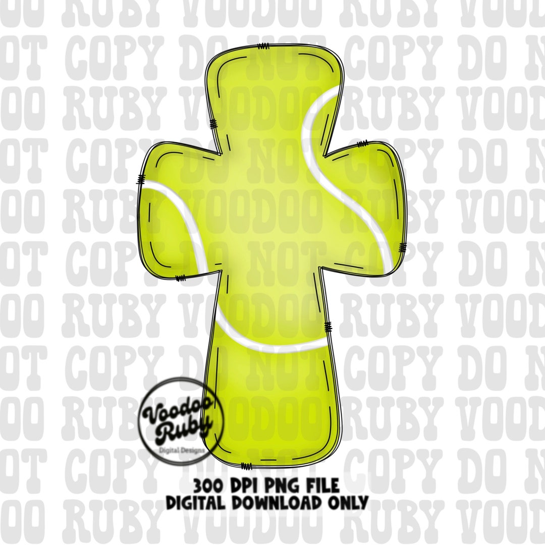 Christian Tennis PNG Design: Hand Drawn Sports Clip Art (digital ...