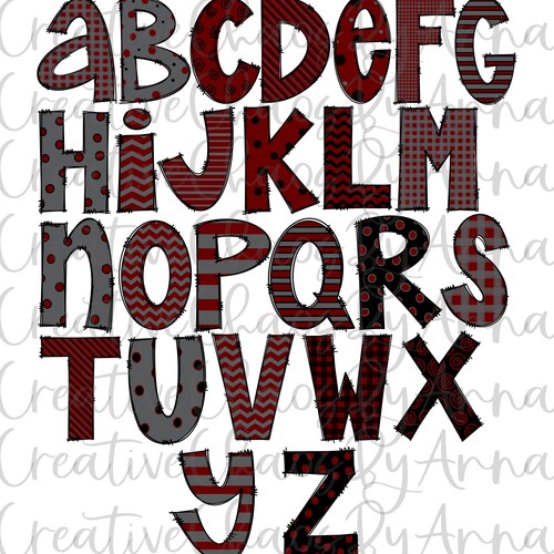 Half Leopard Maroon and Gold Alphabet Bundle Sublimation PNG - Etsy
