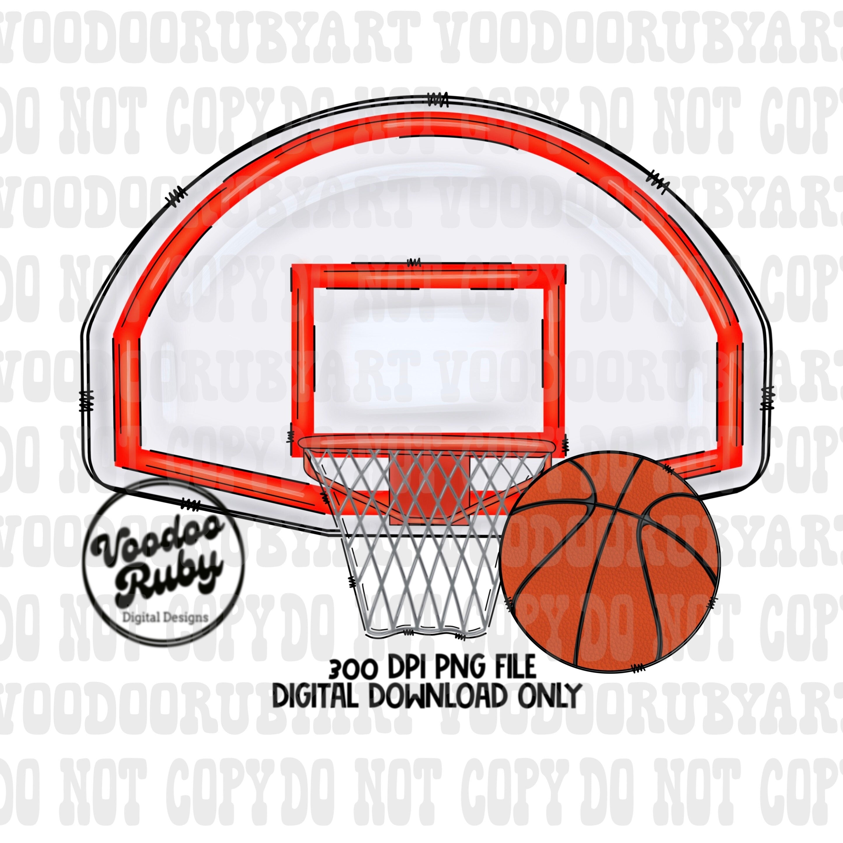 Clip Art Basketball Hoop